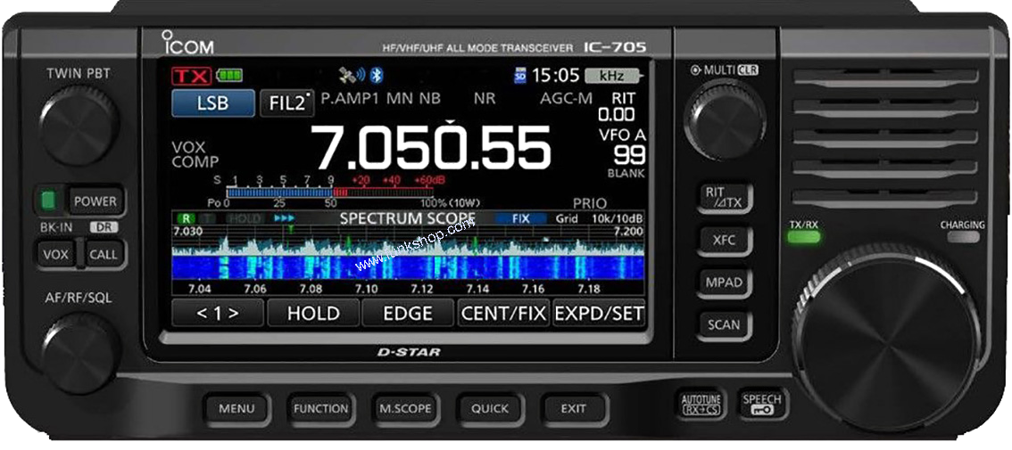 Icom IC-7300 MK2 - KW/50/70 MHz RF Direct Sampling System Transceiver