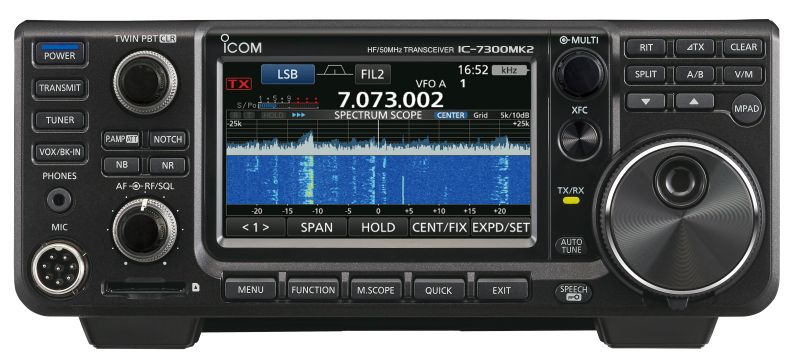 Icom IC-7300 MK2 - KW/50/70 MHz RF Direct Sampling System Transceiver